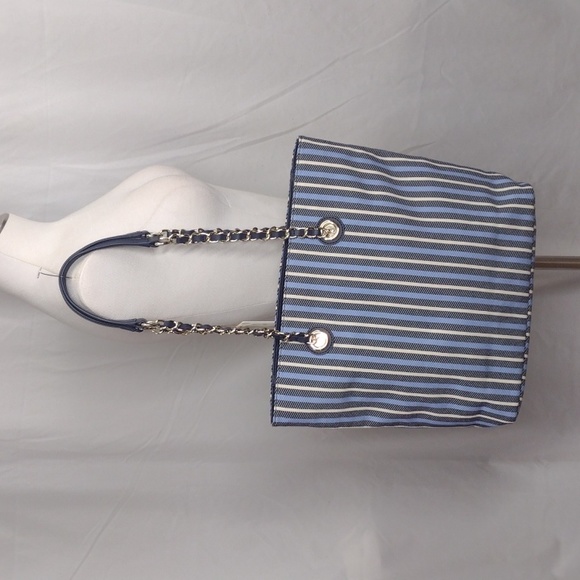 Talbots | Bags | Talbots Canvas Striped Tote Bag | Poshmark